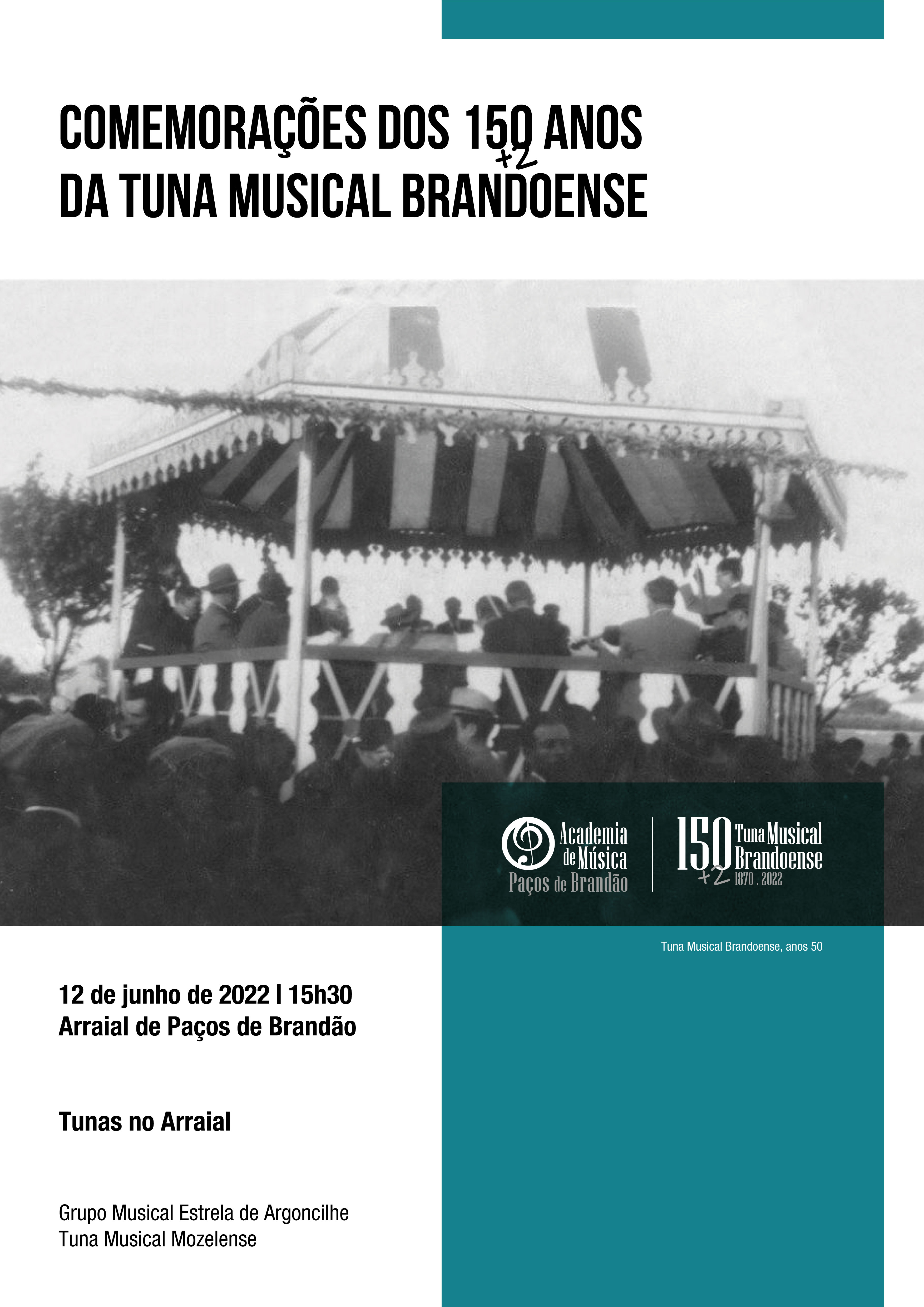 Academia Música Paços Brandão » Tunas no Arraial